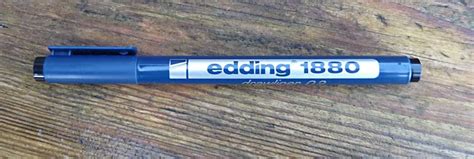 Edding 1880 Drawing Pen Review – Ian Hedley