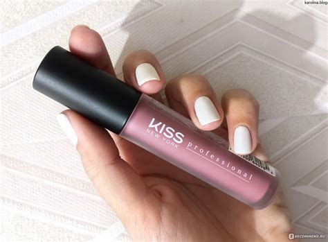 Жидкая матовая помада KISS NEW YORK Professional CELESTE Matte Liquid ...