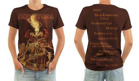 Sepultura shirts – Bornrocker Brand
