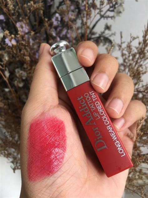 Стійкий тінт для губ dior addict lip tattoo tint - 661 — цена 850 грн в ...