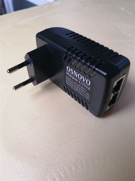 PoE-инжектор OSNOVO Midspan-1/151A — купить в интернет-магазине ОНЛАЙН ...