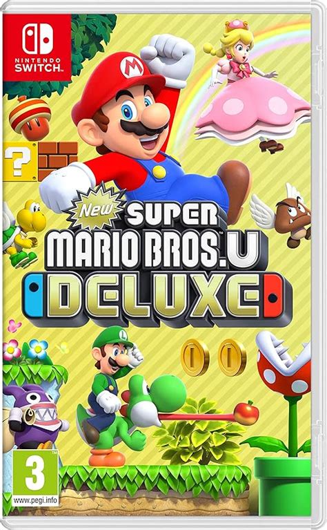 New Super Mario Bros. U Deluxe (Nintendo Switch): Amazon.co.uk: PC ...