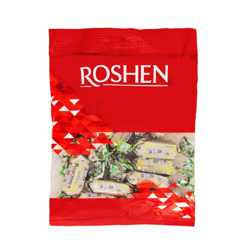 Конфеты глазированные с помадным корпусом Ромашка Roshen м/у 203г ...