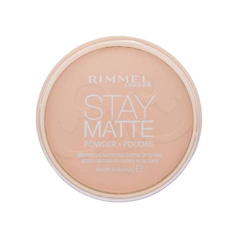 Rimmel London Stay Matte Púder pre ženy 14 g Odtieň 008 Cashmere ...