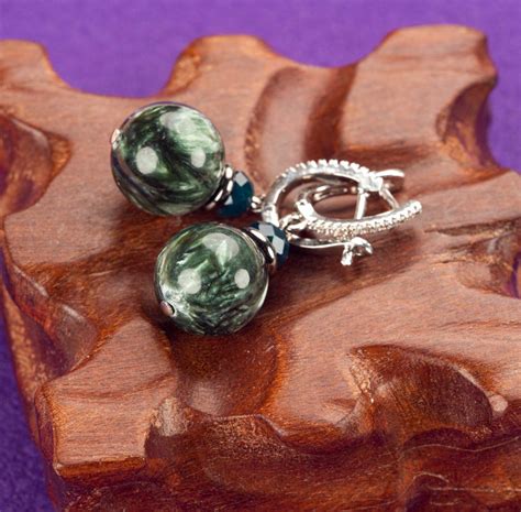 Серьги "Серафима" от дизайнера Дианы Савицкой