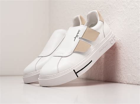 Кроссовки Salvatore Ferragamo цвет Белый купить по цене 5990 рублей в ...
