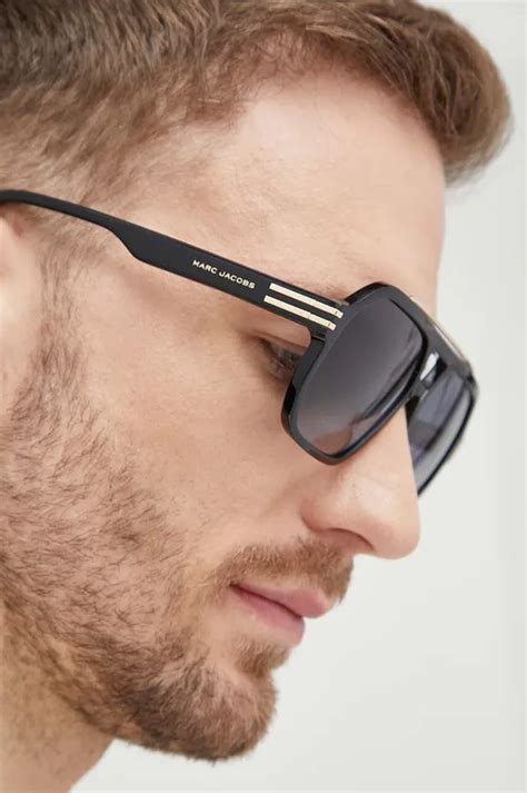 Солнцезащитные очки Marc Jacobs мужские цвет чёрный | ANSWEAR.ua