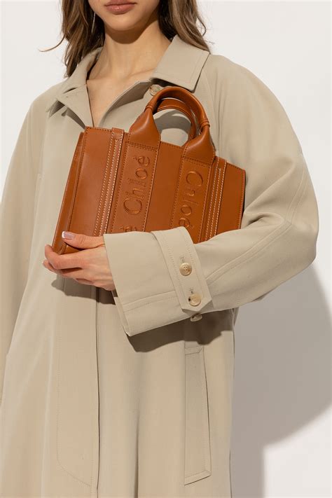 Chloé ‘Woody Small’ shopper bag | Women's Bags | Vitkac