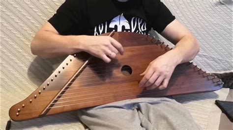 Шлемовидные гусли Финист 18 стр. Электрогусли - YouTube
