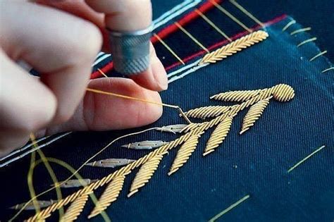 Интересные новости | Ricamo oro, Ricami a mano, Punto ricamo