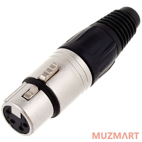 Neutrik NC4FX Кабельный разъем XLR female 4 контакта купить, цена, фото ...