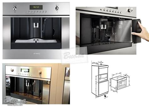 Встраиваемая кофемашина Smeg CMS45X для вашей кухни