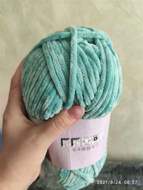 Плюшевая пряжа для вязания спицами, крючком YarnArt, Dolce, 100% ...