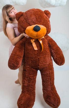 Купить Большой шоколадный медведь 160 см - мягкая игрушка подарок ...