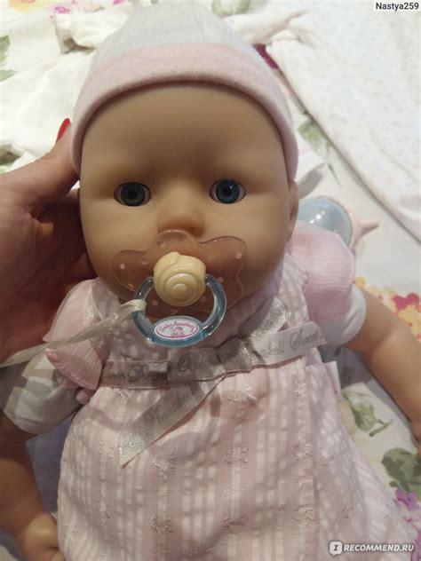 Zapf Creation Baby Annabell с мимикой - «Кукла, как настоящий ребенок ...