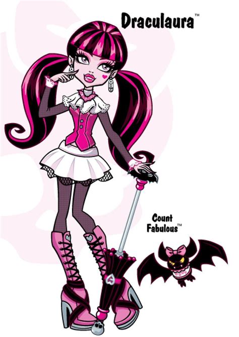 Dibujos para Colorear, Pintar , imprimir.....: Draculaura