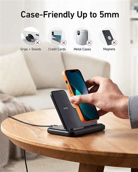 Amazon.com: Anker Wireless Charger, 544 Wireless Charger (4-in-1 Stand ...