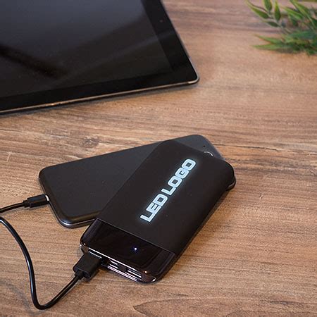 Powerbank LED Touch Shaky - Ideales Treuegeschenk