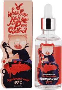 XBY Eflzavacce Witch Piggy Hell Pore Control Hyaluronic Acid 97% 50ml ...