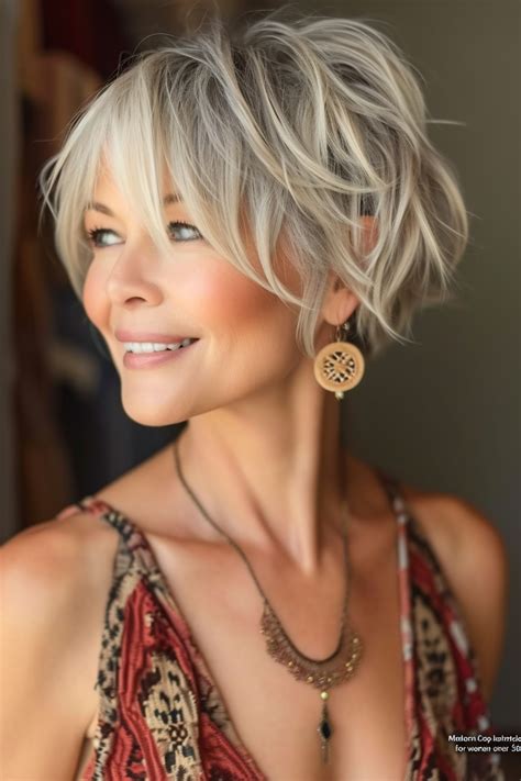 18 marvelous medium length layered bobs for women over 60 – Artofit
