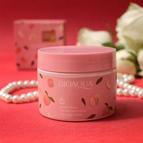 Bioaqua Peach Extract Fruit Acid Exfoliating Face Gel Cream 140g ...