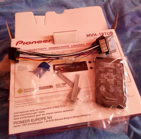 autoradio pioneer mvh-181ub