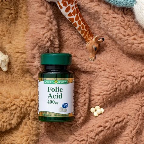 Nature's Bounty Folic Acid 400 mcg 100 Tablet Gebelik ve Gebelik ...