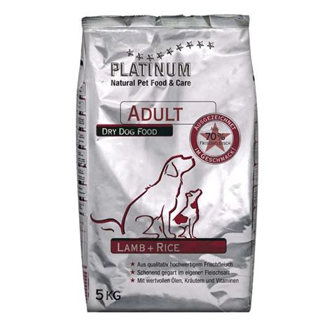 Platinum Adult Dog Lamb & Rice - рейтинг, обзор корма, сравнение и ...