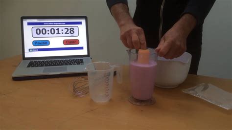 How to mix Cloneboy 3d Gel molding powder and 500 cc cold water with a ...