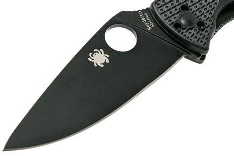 Spyderco Tenacious Lightweight C122PBBK FRN Taschenmesser, schwarz ...