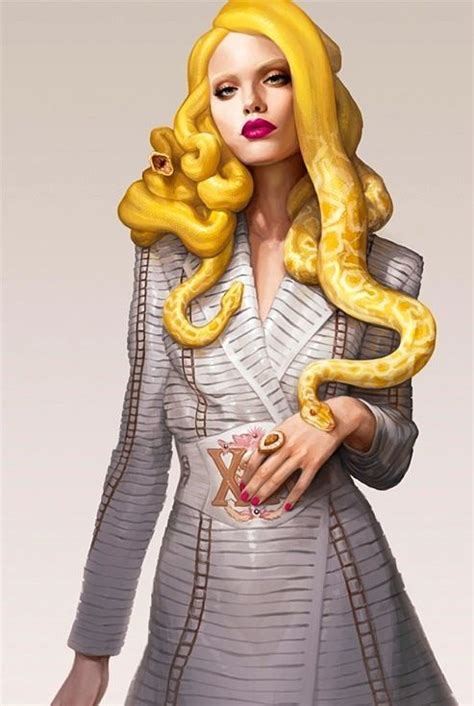 Modern Day Medusa | Medusa art, Fashion illustration, Magazine illustration