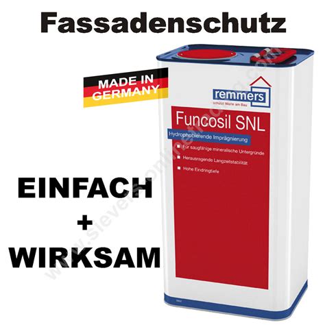 Remmers Funcosil SNL Fassadenimprägnierung Fassadenschutz