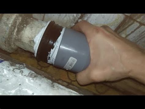 Врезка 50 пластиковой канализационной трубы в 70 чугун,+ чистка ...