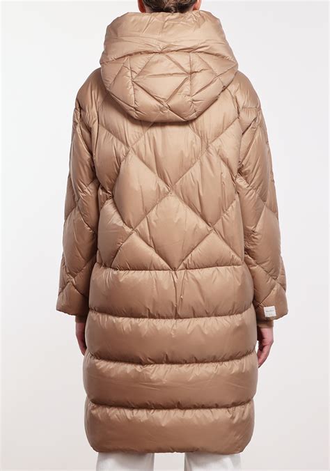 Пуховик Max Mara TREFE цвет кэмэл - купить в интернет-магазине online ...