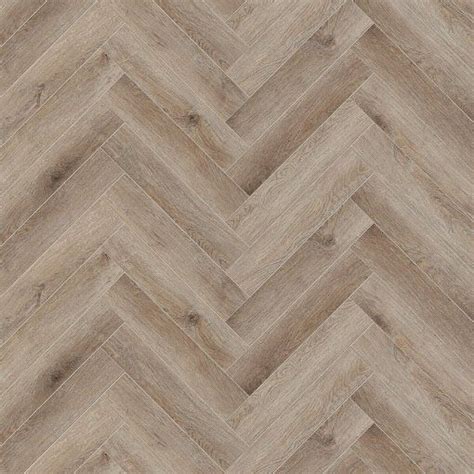 Кварц-винил (ПВХ плитка) CronaFloor Herringbone 4V Дуб Монпелье H004 42 ...