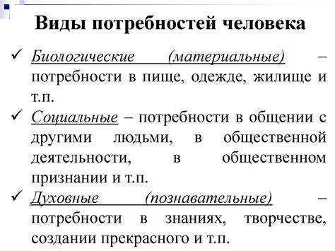 Потребности человека - презентация онлайн