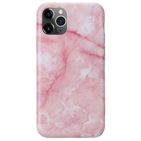 Силиконовый чехол на iPhone 11 Розовый мрамор | Pikasso