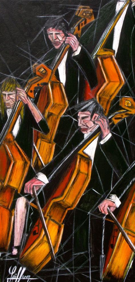 Orchestra I | Musical art, Music art, Music art illustrations