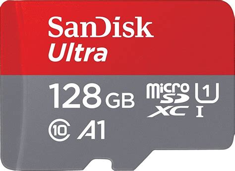 Карта памяти micro SDXC 128GB SanDisk Ultra UHS-I 100MB/s (SDSQUAR-128G ...