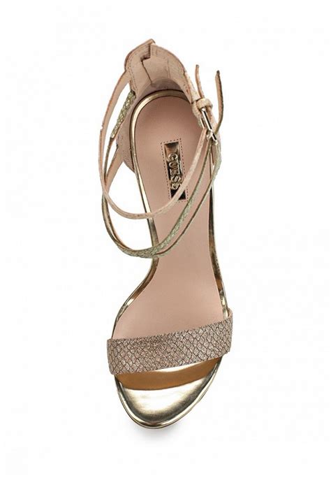 Босоножки Guess, цвет: бежевый, GU460AWDQY67 — купить в интернет ...