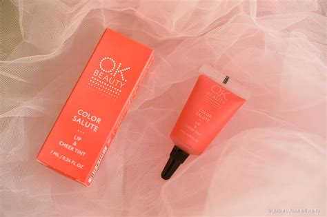 Очередное пополнение: OK Beauty Color Salute Lip & Cheek Tint - оттенок ...