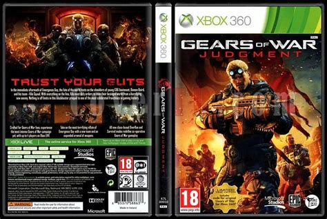 Gears of War Judgment - Scan Xbox 360 Cover - English [2013] - CoverTR