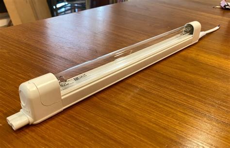 PHILIPS TUV UVC 8W T5 TUBE WITH OSRAM T5 BATTEN PLUS 8W FITTING AND ...