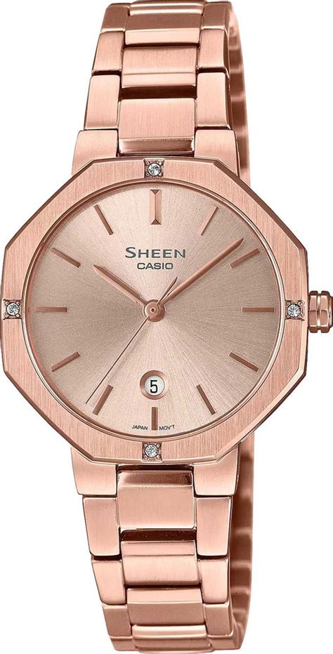 Женские наручные часы Casio SHE-4563PG-4A - купить с доставкой по ...