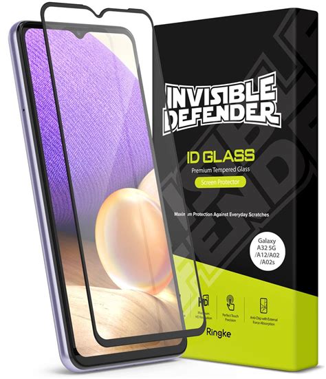 Защитное стекло Ringke Invisible 3D 0,33 mm для Samsung Galaxy A12/A02 ...