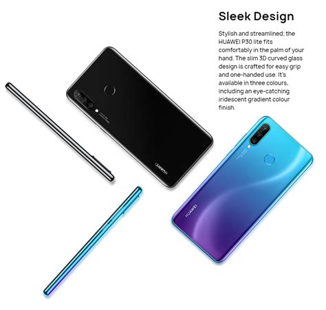 New HUAWEI P30 Lite Russian Version NFC 24MP Triple Rear Camera 6.15 ...