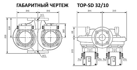 Насос сдвоенный циркуляционный Wilo TOP-SD 32/10 DM 3х400V от «Климат ...
