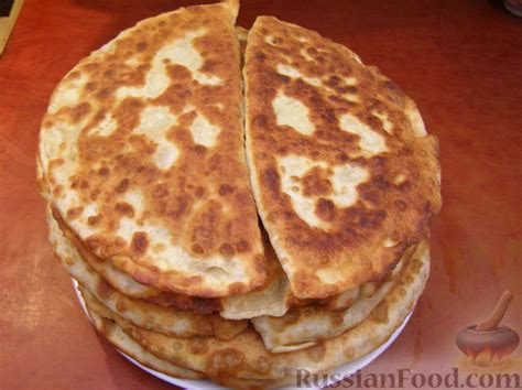 Рецепт: Плачинды (плацинды) с зеленью и яйцом на RussianFood.com
