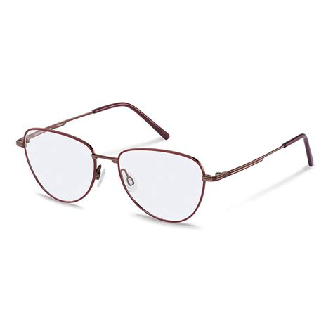 Оправа круглая женская Rodenstock R7104 D (52-16-135) (бордовый) купить