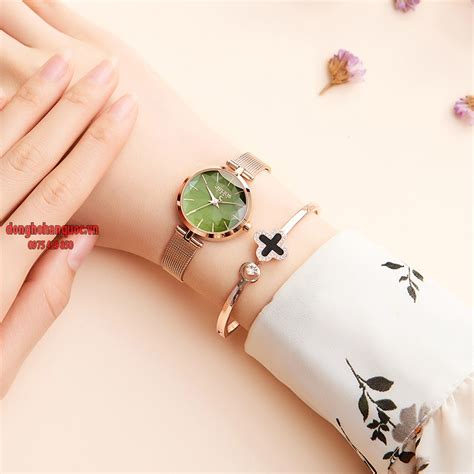 Đồng hồ nữ Hàn Quốc JULIUS JA-1225 dây thép - Đồng hồ Hàn Quốc